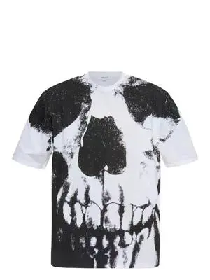 Alexander McQueen Skull-print T-shirt - White