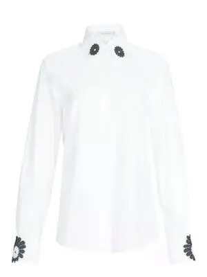 Silvia Tcherassi Naroa Cotton Blouse - White