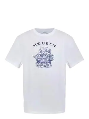 Alexander McQueen Graphic-print T-shirt White