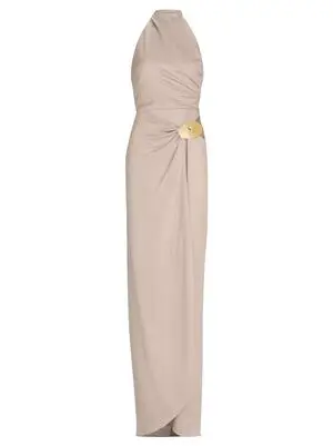 Silvia Tcherassi Davinia Floor-length Dress - Neutrals
