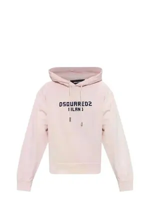 Dsquared2 Logo-print Hoodie - Pink