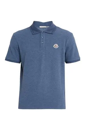 MONCLER Chest-logo Pique Polo Shirt