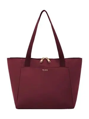 Tumi Small Nylon Tote Wine
