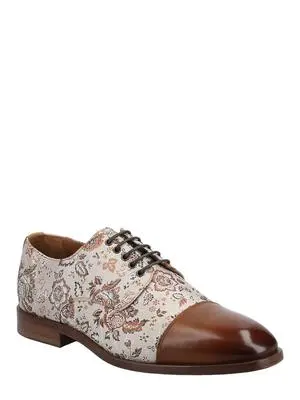 Taft Jack Cap-toe Oxford Dress Shoe - Light Floral