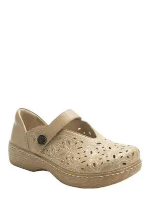 ALEGRIA BY PG LITE Ophelia Clog Latte Breeze