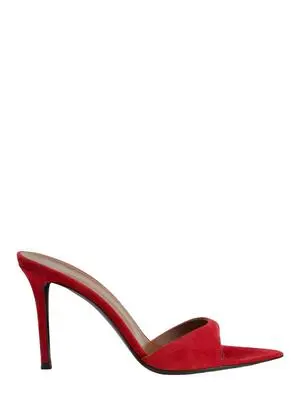 GIUSEPPE ZANOTTI 90mm Intriigo Mules - Red