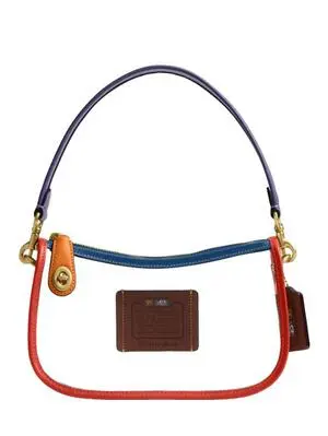 COACH® Stadium Swinger Bag Signature Canvas/brass/rainbow Multi