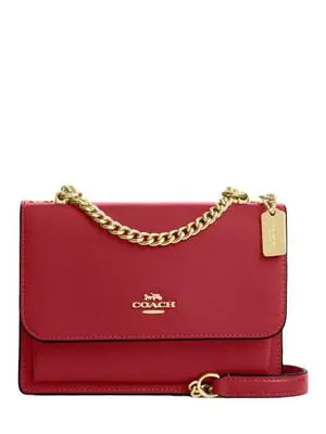 COACH® Mini Klare Crossbody Bag Calf Leather/gold/true Red