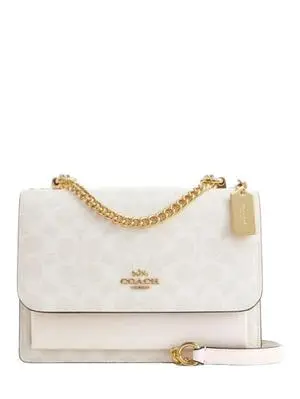COACH® Klare Crossbody Bag In Signature Canvas - Signature Canvas/gold/white/chalk