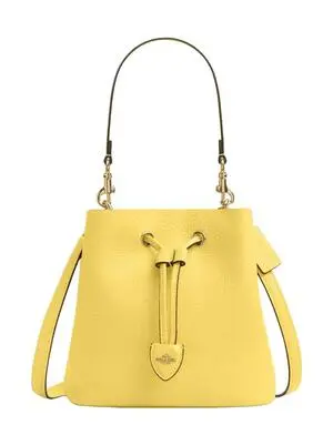 COACH® Rowan Bucket Bag Pebbled Leather/gold/yellow
