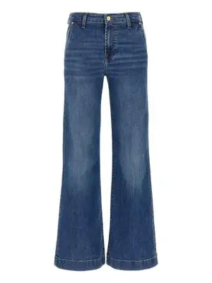7 For All Mankind Modern Dojo Flared Jeans - Blue