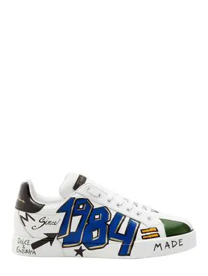 Dolce & Gabbana Limited Edition Portofino Sneakers - White