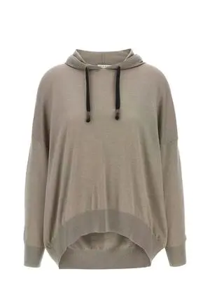 Brunello Cucinelli Hooded Sweater - Neutrals