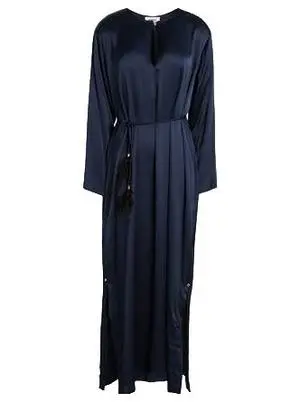 OTTOD'AME Maxi Flared Dress - Blue