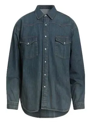 MAISON MARGIELA Denim Shirt Size Cotton - Blue