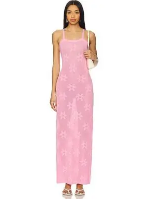 Beach Riot Conrad Maxi Dress - Prism Pink