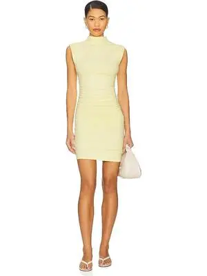 Good American Super Stretch Mini Dress - Lemon003