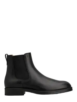TOD'S Leather Chelsea Boots - Black