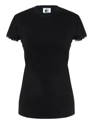 Sleeper Feather-embellished T-shirt - Black