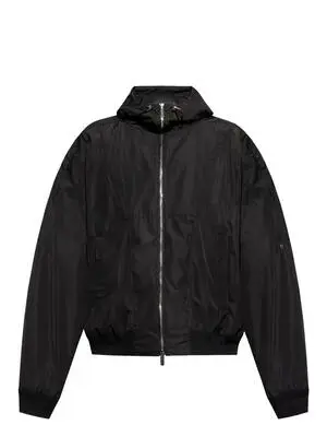 Dsquared2 Hooded Zip-up Jacket - Black