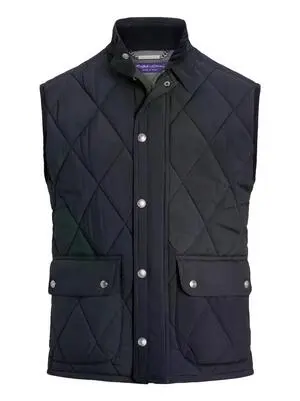 Ralph Lauren Purple Label Carleton Quilted Gilet - Blue