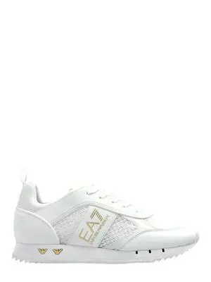 Emporio Armani Panelled Running Sneakers - White