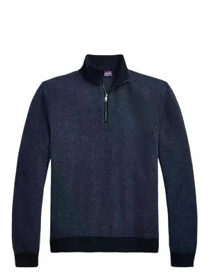 Ralph Lauren Half-zip Jumper - Blue
