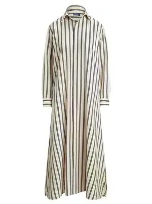 Polo Ralph Lauren Striped Shirt Dress - White
