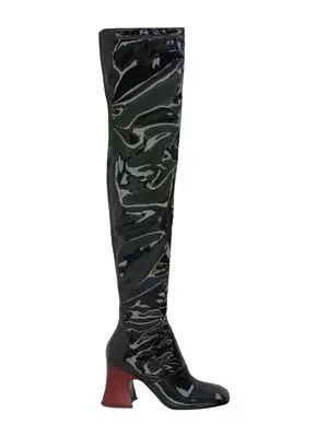 Chloé Patent-finish Over-the-knee Boots - Black