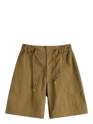 FRIZMWORKS Cotton Nylon Fatigue Shorts - Olive