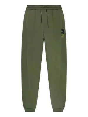 Emporio Armani Cotton Track Pants - Green