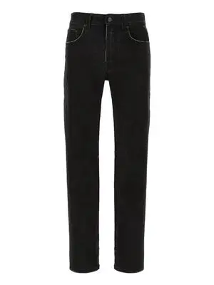 DEPARTMENT 5 Skeith Straight Leg Jeans - Black