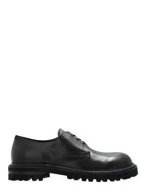 Giorgio Armani Lace-up Derby Shoes - Black