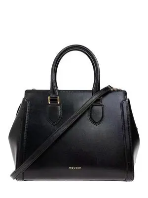 Alexander McQueen Leather Tote Bag - Black
