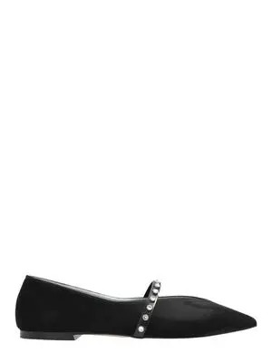 Alexander McQueen Stud-detailing Ballet Flats - Black
