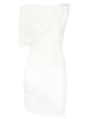MANURI Elise Cashmere-blend Dress - White
