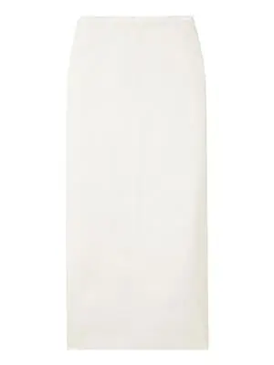 Khaite Lalisa Silk-organza Maxi Skirt - Neutrals