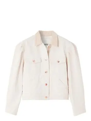Isabel Marant Nolinea Cotton-twill Jacket - Ecru