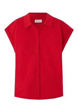 Matteau Organic Cotton-poplin Shirt - Red