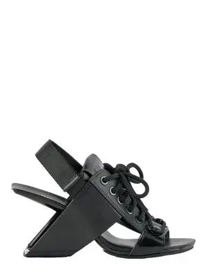 United Nude Loop Sporty Hi Sandal - Black
