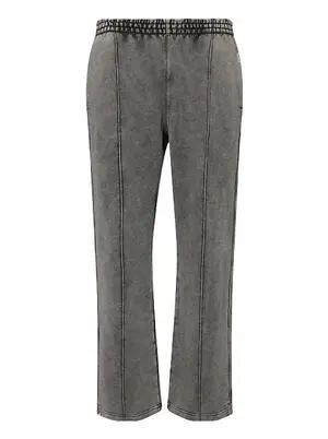 REPRESENT Initial Logo-print Cotton Jogging Bottoms - Vintage Grey