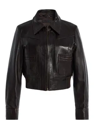NILI LOTAN Charly Leather Jacket