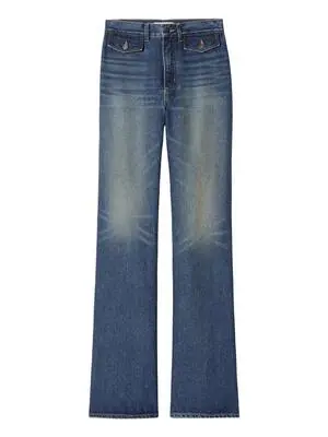 NILI LOTAN Edira Cotton Jean Blue