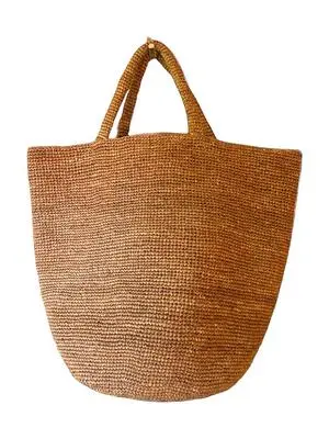 ZANATANY CONCEPTS Raffia Tote
