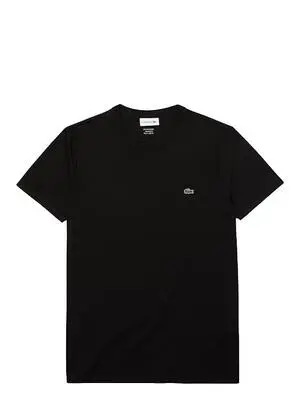 Lacoste Cotton Pima T-shirt - Black