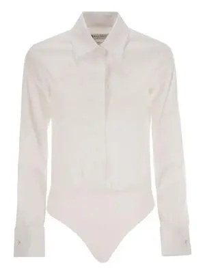 MAX MARA Angora123 Poplin Body Shirt