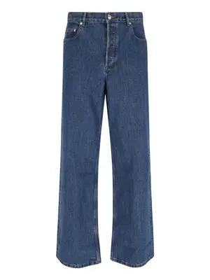 A.p.c. Wide Leg Jeans - Blue