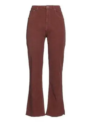 OTTOD'AME Bootcut Corduroy Pants - Brown