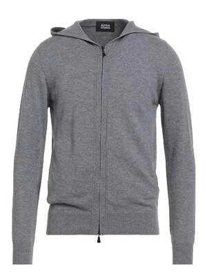 Alpha Studio Wool Cardigan - Grey