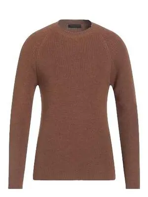 DANIELE FIESOLI Sweater In Merino Wool And Acrylic - Brown